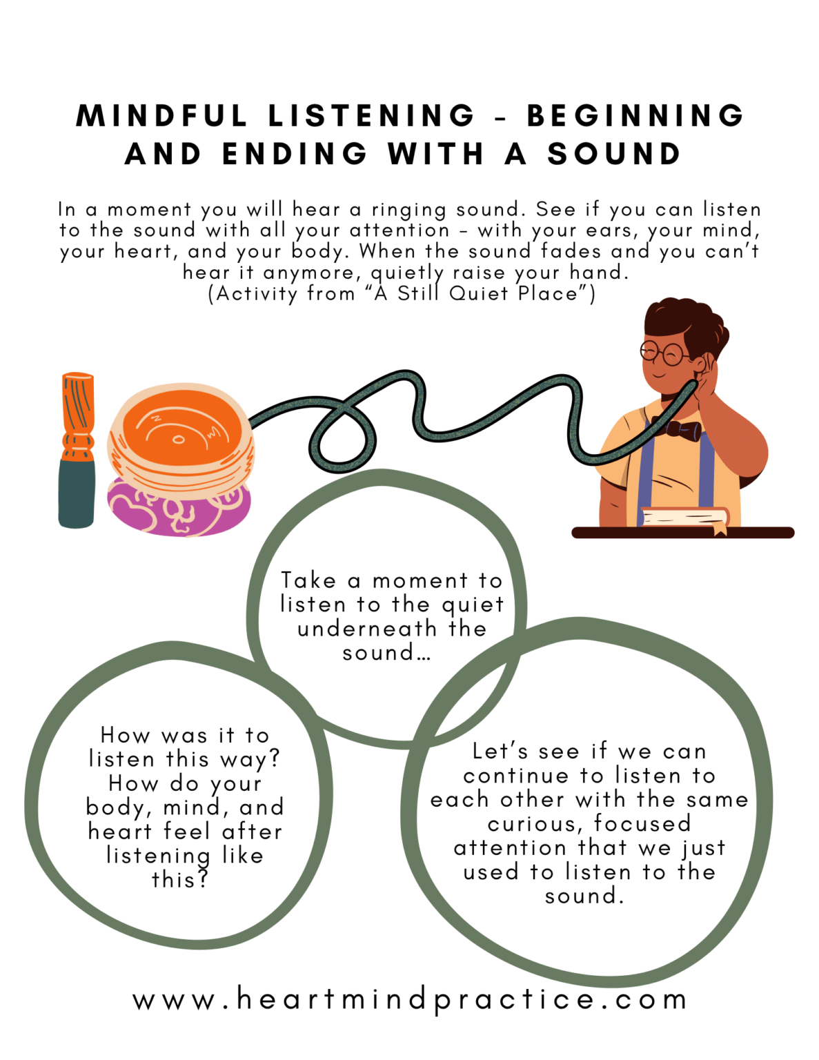 Mindful Listening Activities Part 1: Beginning and Ending with a Sound